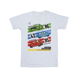 Disney - "Cars Piston Cup Champions" T-Shirt f&uuml;r Herren (Wei&szlig;)