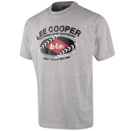 Lee Cooper - T-Shirt f&uuml;r Herren (Grau meliert)