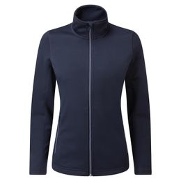 Premier Womens/Ladies Dyed Sweat Jacket (French Navy)