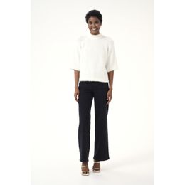 Kaffe Strickpullover Loose fit white