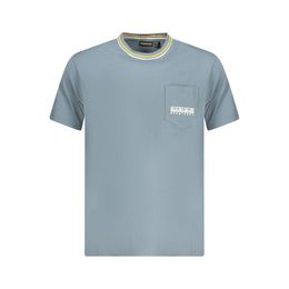 Napapijri T-Shirt mit Taschen und kurzen &Auml;rmeln
