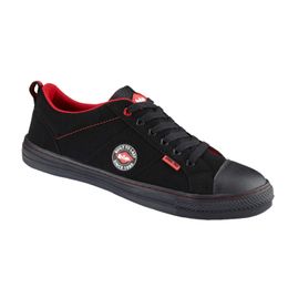 Lee Cooper - Herren/Damen Unisex Sicherheitsschuhe, Nubukleder (Schwarz)
