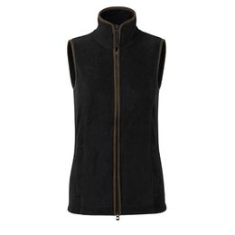 Premier Womens/Ladies Artisan Fleece-Weste (Schwarz/Braun)