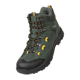 Mountain Warehouse Herren Adventurer Wasserdichte Wanderschuhe (Gr&uuml;n)