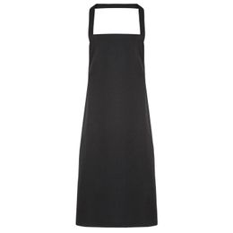 Premier Ladies/Womens Slim Apron (ohne Tasche) (2er-Pack) (Schwarz)