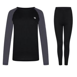 Dare 2b - "Exchange III" Basisschicht-Set f&uuml;r Damen (Schwarz/Ebenholz)