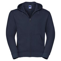 Russel Athletic Russell - "Authentic" Hoodie mit durchgehendem Rei&szlig;verschluss f&uuml;r Herren (Dunkelblau)