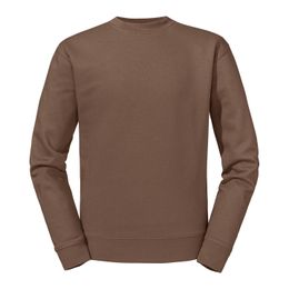 Russel Athletic Russell - Sweatshirt f&uuml;r Herren angesetzte &Auml;rmel (Mokka)
