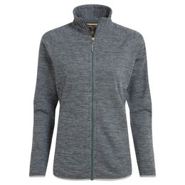 Craghoppers - "Tarvos" Fleecejacke Durchgehender Rei&szlig;verschluss f&uuml;r Damen (Sturmgrau Mergel)