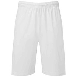 Fruit of the Loom - "Iconic" Jersey-Shorts f&uuml;r Herren (Wei&szlig;)