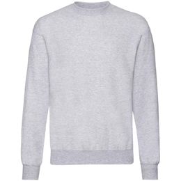 Fruit of the Loom - "Classic 80/20" Sweatshirt f&uuml;r Herren (Grau meliert)