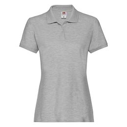 Fruit of the Loom - "Premium" Poloshirt f&uuml;r Damen (Athletic Grau)