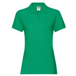 Fruit of the Loom - "Premium" Poloshirt f&uuml;r Damen (Irisches Gr&uuml;n)