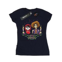 Disney - "Coco Miguel And Hector" T-Shirt f&uuml;r Damen (Marineblau)