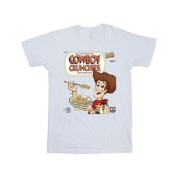 Disney - "Toy Story Woody Cowboy Crunchies" T-Shirt f&uuml;r Herren (Wei&szlig;)