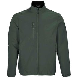 SOLS Herren Falcon Recycled Soft Shell Jacke (Waldgr&uuml;n)