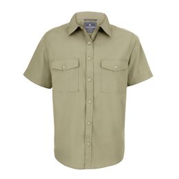 Craghoppers Mens Expert Kiwi Kurzarm-Shirt (Pebble Brown)
