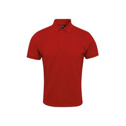 Premier Herren Coolchecker Plus Pique Polo mit CoolPlus (Rot)