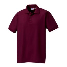 Russel Athletic Russell - "Ultimate Classic" Poloshirt f&uuml;r Herren (Burgunderrot)
