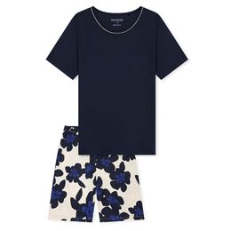 Schiesser Damen Pyjama ComfortSchlafanzug, Pyjama Set, Nachtw&auml;sche