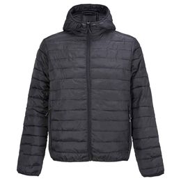SOLS - "Stream" Steppjacke mit Kapuze f&uuml;r Herren (Schwarz)