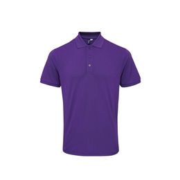 Premier Mens Coolchecker Plus Pique Polo mit CoolPlus (lila)