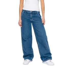 Enzo | Damen Baggy Jeans