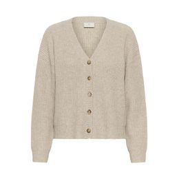 Kaffe Strickjacke KAfiorella Strickjacke Loose fit cream