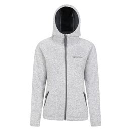 Mountain Warehouse - "Nevis" Hoodie mit durchgehendem Rei&szlig;verschluss f&uuml;r Damen (Grau)