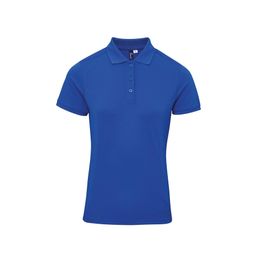 Premier Damen Polo-Shirt Coolchecker mit CoolPlus (K&ouml;nigsblau)