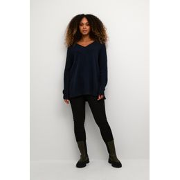 Culture Strickpullover Oversize fit dark blue