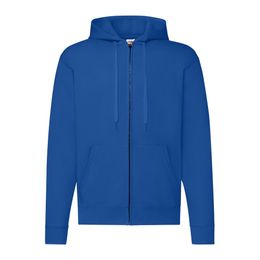 Fruit of the Loom - "Classic" Kapuzenpullover, Mit Rei&szlig;verschluss f&uuml;r Herren (K&ouml;nigsblau)