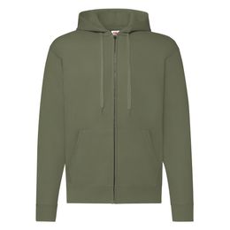 Fruit of the Loom - "Classic" Kapuzenjacke f&uuml;r Herren/Damen Unisex (Klassisch Olivgr&uuml;n)