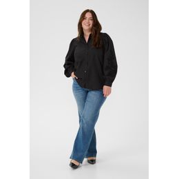 Kaffe Langarm-Hemd KCnicky Langarm-Hemd Regular fit black