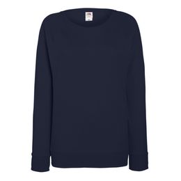 Fruit of the Loom Damen Raglan Sweatshirt (Marineblau)