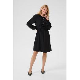 Cream Kleid Feminine black