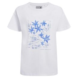 Craghoppers - "Bistort Flowers" T-Shirt f&uuml;r Damen (Wei&szlig;)