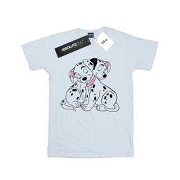 Disney - "101 Dalmatians" T-Shirt f&uuml;r Damen (Wei&szlig;)