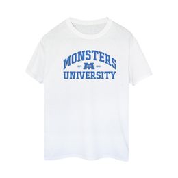 Disney - "Monsters University" T-Shirt f&uuml;r Damen (Wei&szlig;)