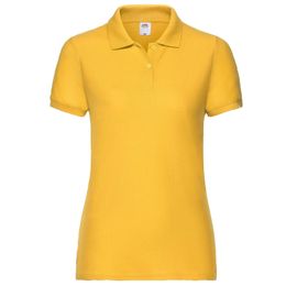 Fruit of the Loom - Poloshirt f&uuml;r Damen (Sonnenblume)