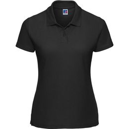 Russel Athletic Russell - "Classic" Poloshirt f&uuml;r Damen (Schwarz)