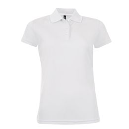 SOLS Womens/Ladies Performer Kurzarm-Piqu&eacute;-Poloshirt (Wei&szlig;)