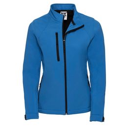 Russel Athletic Russell - Softshelljacke f&uuml;r Damen (Azurblau)
