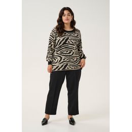 Kaffe Strickpullover Regular fit animal