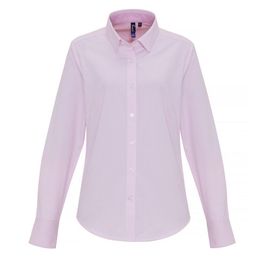 Premier - Bluse f&uuml;r Damen (Pink/Wei&szlig;)