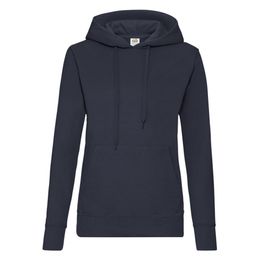 Fruit of the Loom - "Classic" Kapuzenpullover f&uuml;r Damen (Marineblau)
