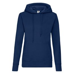 Fruit of the Loom - Kapuzenpullover f&uuml;r Damen (Marineblau)