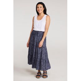 Mountain Warehouse - "Palermo" Midirock Gestuft f&uuml;r Damen (Marineblau)