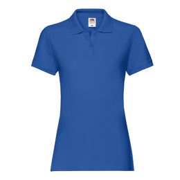 Fruit of the Loom - "Premium" Poloshirt f&uuml;r Damen (K&ouml;nigsblau)
