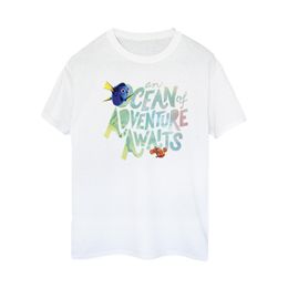 Disney - "Finding Dory Ocean Of Adventure" T-Shirt f&uuml;r Damen (Wei&szlig;)